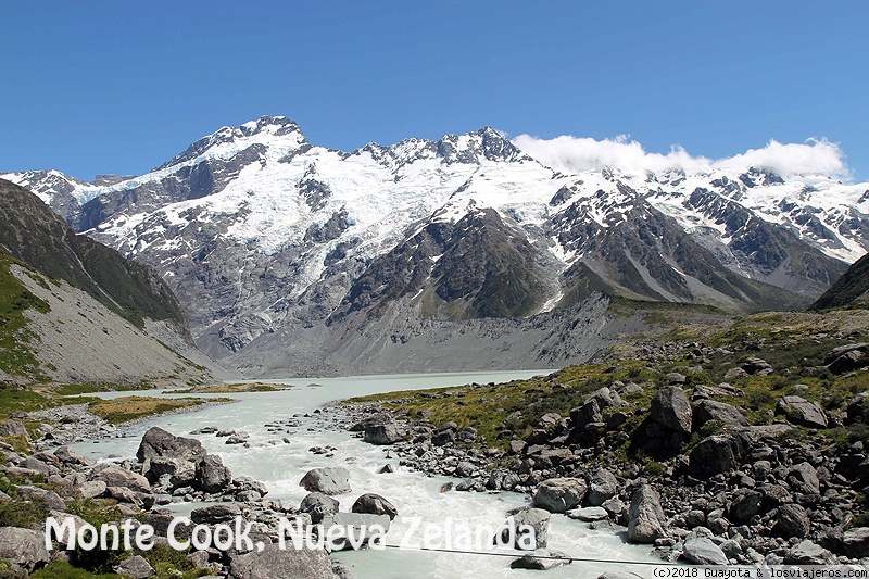 MONTE COOK - AORAKI 🧭 Fotos de Nueva Zelanda 🧭 LosViajeros